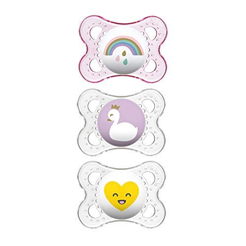 Snapklik.com : MAM Clear 0-6 Month Pacifiers Value Pack
