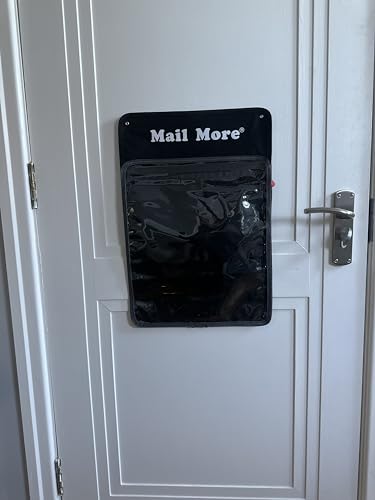 MAIL MORE Letter Catcher for front door, mail cage front door, mail ...