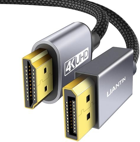 Amazon.com: UGREEN 4K Displayport to HDMI Cable Uni-Directional UHD DP ...
