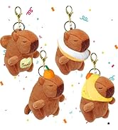 Amazon.com: WUEURU 2 Pcs Animal Slap Bracelets Capybara Plush Toy ...