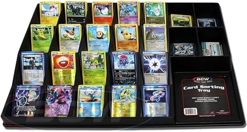 Amazon.com: Coolbyl Card Sorting Tray 5ct – Stackable Trading Card ...
