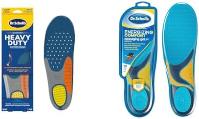 Amazon.com: Dr. Scholl's Heavy Duty Support Insole Orthotics & Energizing Comfort Everyday ...
