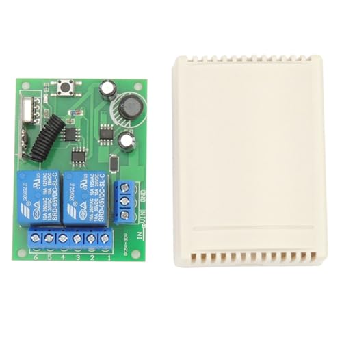 DieseRC DC 12V 24V 30V Secure Remote Control Switch Universal Wireless 433Mhz rf 10A Relay ...