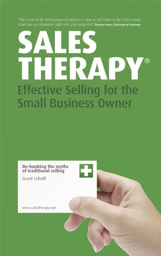 Sales Therapy: Effective Selling for the Small Business Owner eBook ...