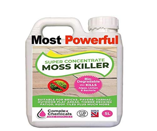 MOSS KILLER & PATIO CLEANER STRONGEST ON THE MARKET MAKES 105 Litres ...