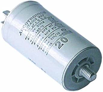 Universal 20 UF Microfarad 400V Motor Run Start Capacitor (450VaH ...