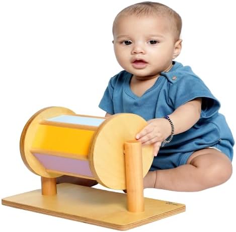 AARIV Wooden Ball Tracker Toy for Babies (6+ Months) | Sensory & Fine ...