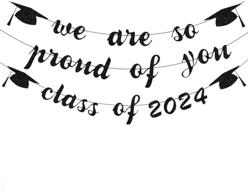 Amazon.com: Graduation Decorations Class of 2024 Party Supplies ...