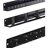 Amazon.com: MyGift Wall-Mounted Black Metal Jewelry Organizer Racks ...