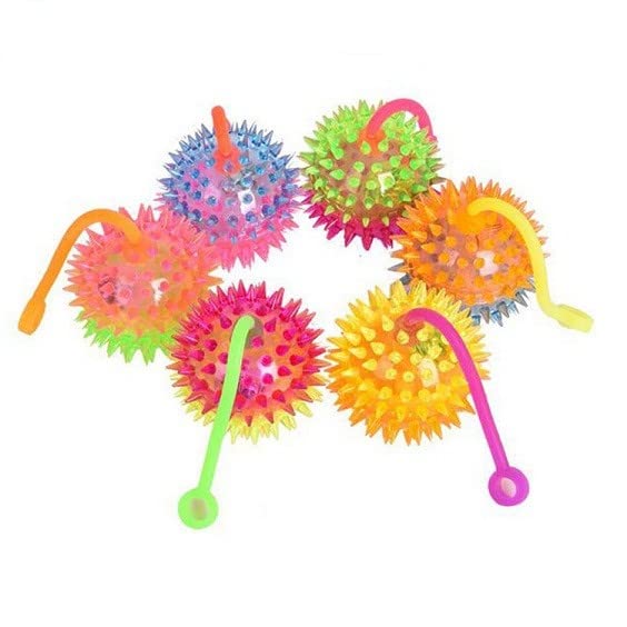 Party2u Spike Two Tone Led Ball Flashing Bouncy Ball Light | Desertcart ...