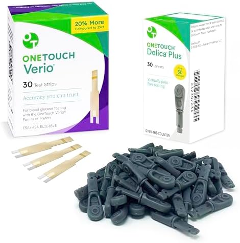 Amazon.com: OneTouch Ultra Test Strips for Diabetes - 120 Count ...