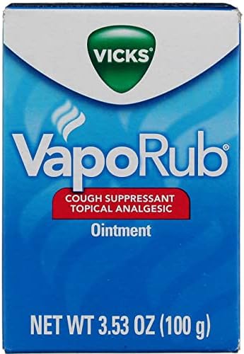 Amazon.com: Vicks Vaporub Ointment 3.53 Oz (Pack of 3) : Health & Household