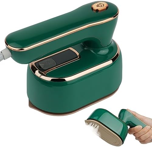 Steam Iron,2-in-1 Portable Travel Steam Iron Folding/Rotating Handle ...