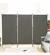 Amazon.com - RANTILA Single Large Panel Room Divider, Folding Privacy ...