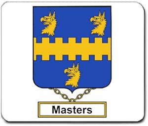 Amazon.com: Masters Family Crest Coat of Arms Mouse Pad : Office Products