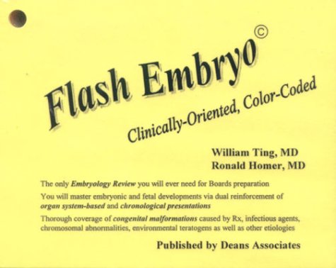 Buy Flash Embryo: Clinically-Oriented, Color-Coded Cards Book Online at ...