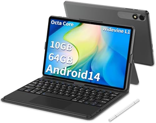 Amazon.com : ATMPC Android 14 Tablet, 10 Inch Tablet 12GB (4+8 Expand ...