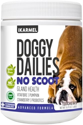 Glandex Dog & Cat Anal Gland Sac Fiber Supplement Powder With Pumpkin, Digestive Enzymes ...