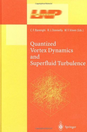 Quantized Vortex Dynamics And Superfluid Turbulence Lecture Notes In