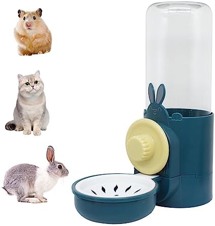 WishLotus Rabbit Water Bottle, Detachable Pet Cage Hanging Guinea Pig ...