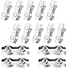 Amazon.com: 1/8 Inch Wire Cable Clamp, 14PCS 2-Post M3 Wire Rope Clamp ...