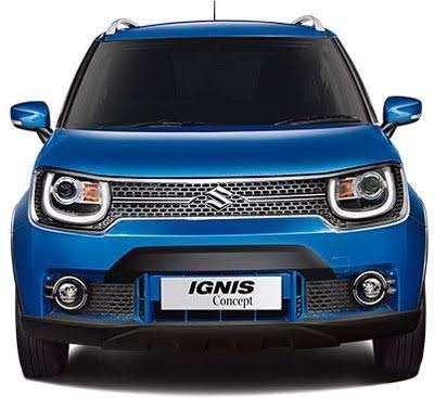 AUTOFLAME Front Chrome Grill For Maruti -Suzuki Ignis : Amazon.in: Car ...