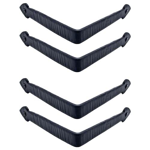 Amazon.com: 4 Pack - 6 Inch Metal Corner Bracket for Furniture - Black ...