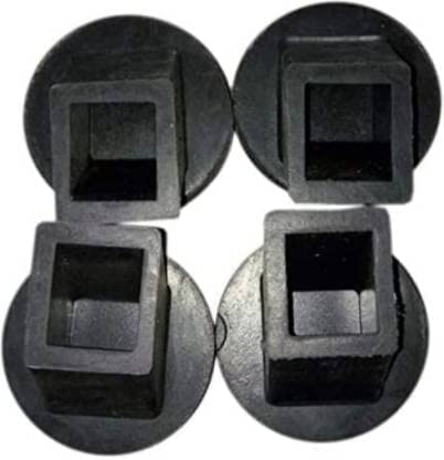 MACKLON Ghodiya Datta For Baby Swing Cradles(Black,Set Of 4)1 Inch Pipe ...