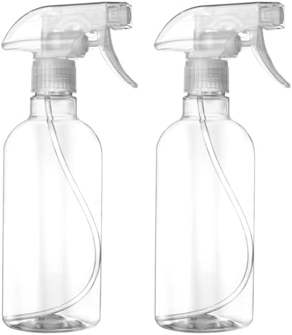 Amazon.com: EPAuto Heavy Duty Chemical Resistant Spray Bottles with Sprayer (16 oz), Clear, 3 ...