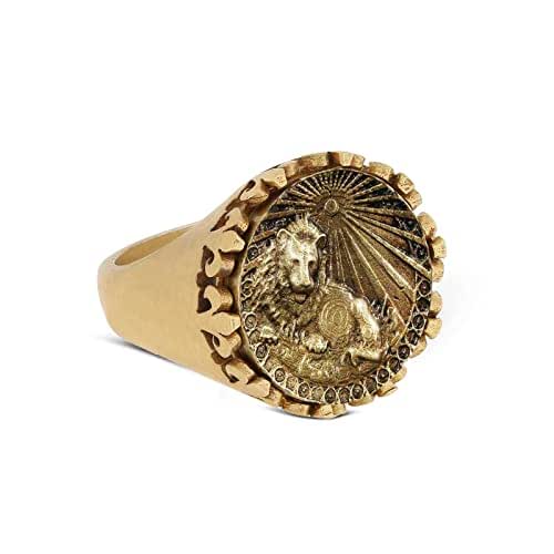 Amazon.com: Leo Zodiac Ring, Leo Horoscope Ring, Leo Ring, Zodiac Ring ...