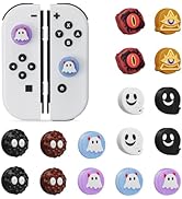 Amazon.com: JINGDU Thumb Grip Caps for Nintendo Switch Joy-Con, Cute ...