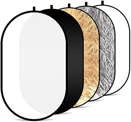 Amazon.com : 5-in-1 Oval Lighting Reflectors 35 x 48in (90 x 120cm ...