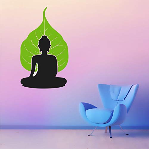 Buy Wall Kriti Wall Sticker for Home Decor Bedroom Buddha Vinyl Wall ...