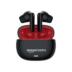 Buy amazon basics True Wireless in-Ear Earbuds with Mic, Low-Latency ...