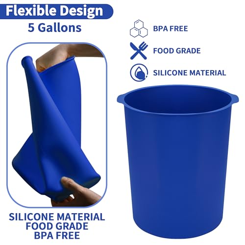 Snapklik.com : 5 Gallon Bucket Liner For Concrete Mix And Mud ...