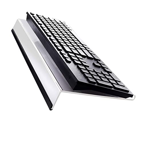 Yardwe Keyboard Tray Desk Tray Clear Stand Desktop Keyboard Acrylic ...