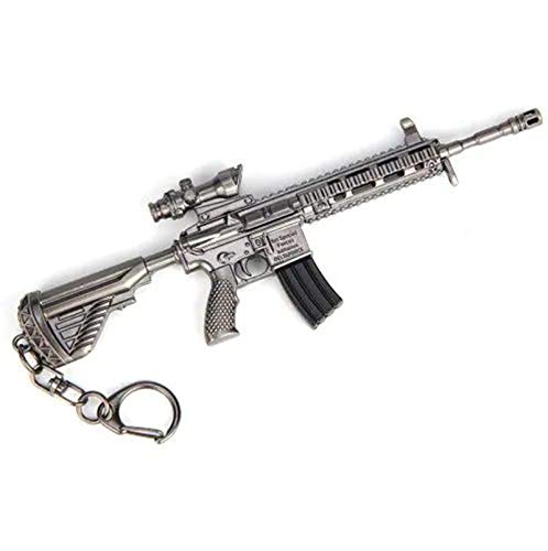 Heropantee M416 PUBG Miniature Model Keychain 12 cm : Amazon.in: Fashion