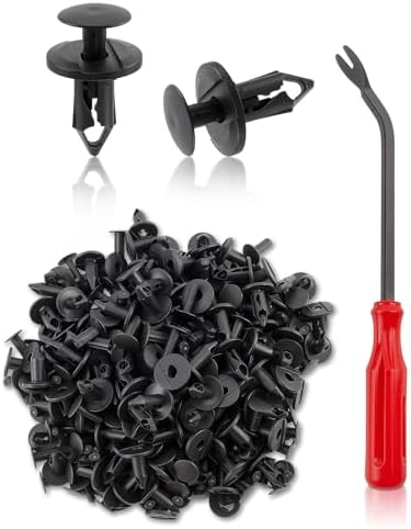 MOTOALL 90653-HC4-900 Plastic Fender Clips 150pcs ATV UTV Body Fastener ...