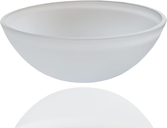 LIGHTACCENTS Glass Lamp Shade Replacement for Floor Lamp Frosted Glass ...