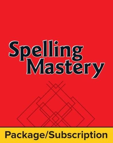 Spelling Mastery Level F Student Materials Package, 1-Year Subscription ...