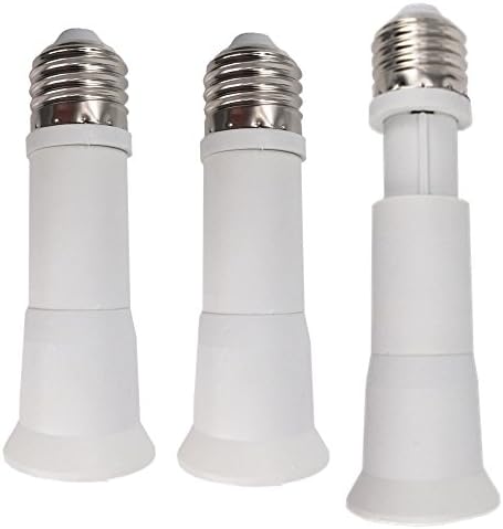 ELECTOP Light Socket Extender 90 Degree Bending E27 to E27 Bulb Base ...