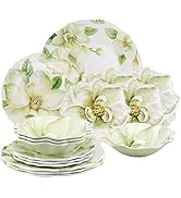 Amazon.com | UPware 12 Piece Lavender Melamine Dinnerware Sets, Outdoor ...