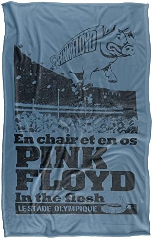 Pink Floyd In The Flesh - Manta Suave con Tacto Sedoso, 91 x 147 cm ...