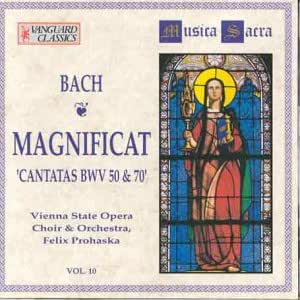 Bach: Magnificat, BWV243 by Bach, Johann Sebastian: Amazon.co.uk: CDs ...