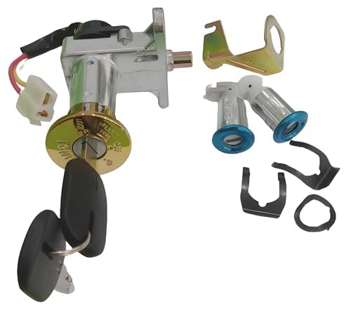 3 Piece Ignition Lock Set for Electric Scooter Includes Ignition Switch ...
