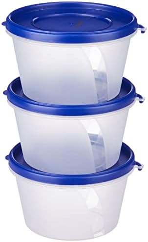 Buy Amazon Brand - Solimo Nestable & Stackable Polypropylene Container ...