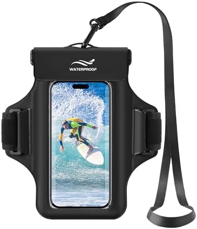 Amazon.com: Waterproof Phone Pouch, Floating Waterproof Phone Case for ...
