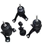 Amazon.com: Engine Motor Mount Set 4Pcs Compatible with 2007 2008 2009 ...