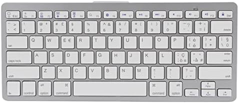 POENVFPO 78 Keys Mini Wireless Keyboard, Ultra Thin Portable Multi ...