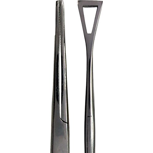 Snapklik.com : 165P5 6 Non-Slotted Non-Locking Pennington Forceps Triangle